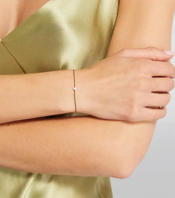 REDLINE White Gold And Diamond Illusion Bracelet