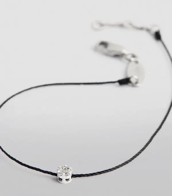 REDLINE White Gold And Diamond Illusion Bracelet