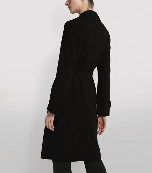 Theory Oaklene Trench Coat - Black