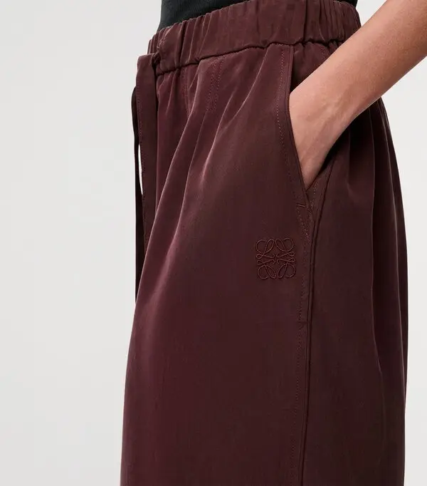 Loewe Silk-blend Pyjama Trousers