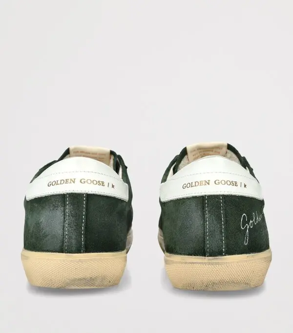 GOLDEN GOOSE Super-star Suede Sneakers - Green