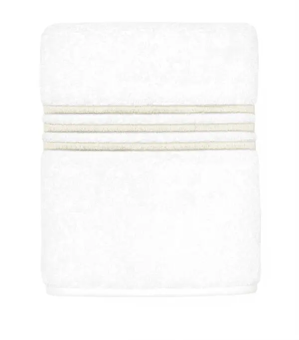 PRATESI Tre Righe Face Cloth - Green