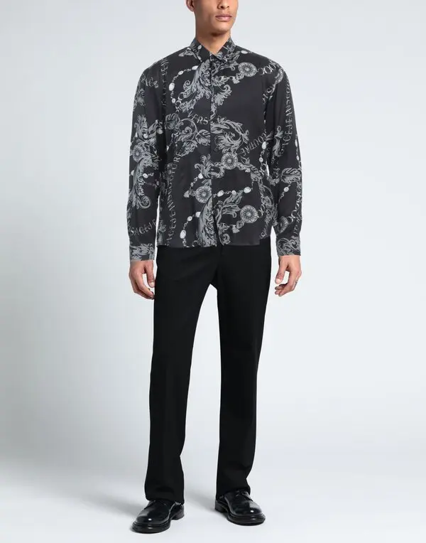Versace Shirt Size Viscose - Black