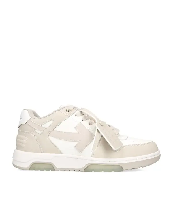Off-White Out Of Office Leather Sneakers