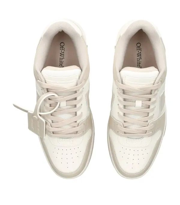 Off-White Out Of Office Leather Sneakers