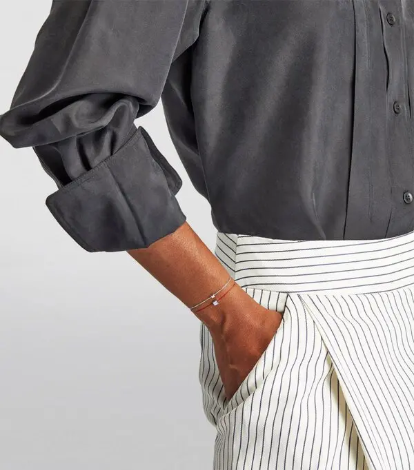 REDLINE White Gold Square Diamond Bracelet