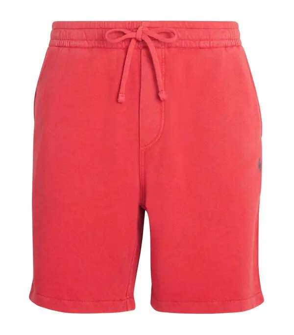 Polo Ralph Lauren Cotton Terry Shorts - Red
