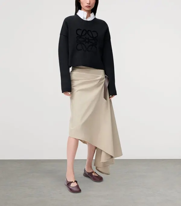 Loewe Wool-blend Anagram Sweater
