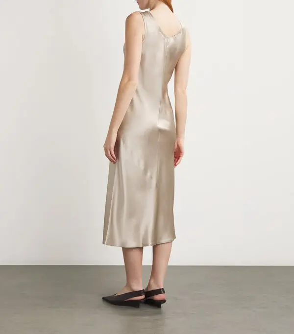 Max Mara Silk Midi Dress