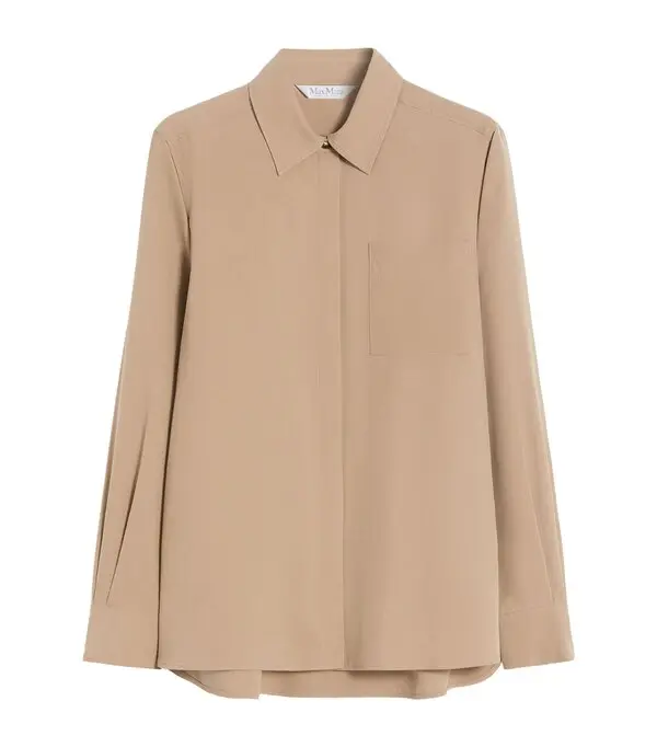 Max Mara Silk Shirt - Beige