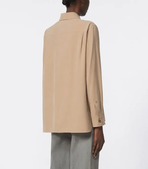 Max Mara Silk Shirt - Beige