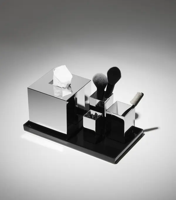 DECOR WALTHER Chrome Tissue Box