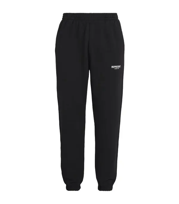 REPRESENT Cotton Owners Club Sweatpants - Black