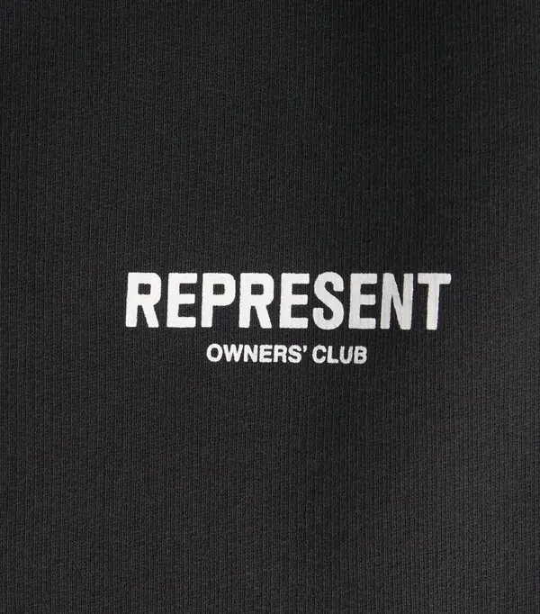 REPRESENT Cotton Owners Club Sweatpants - Black