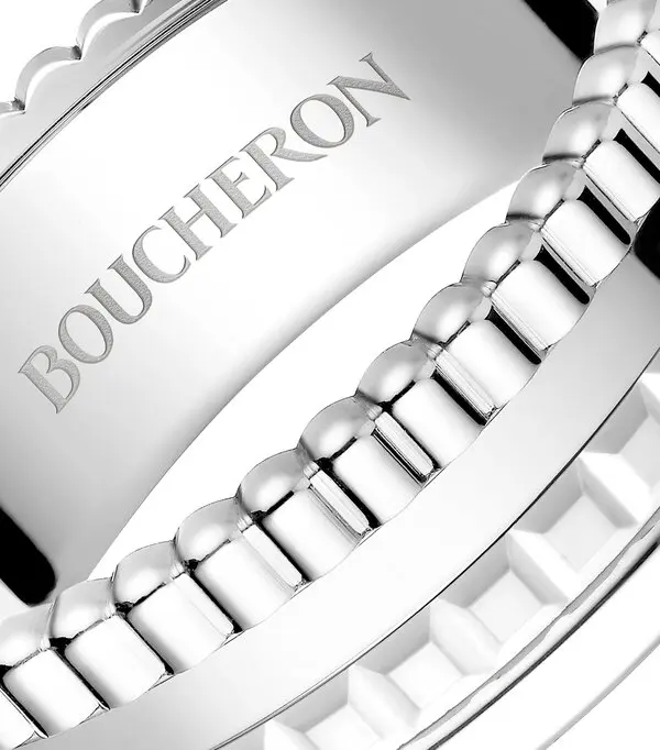 Boucheron Gold Quatre Double Edition Ring - White