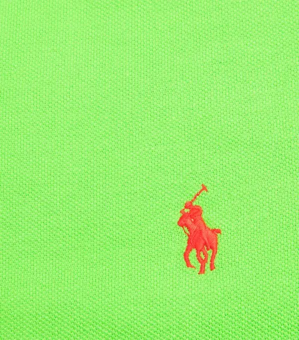 Polo Ralph Lauren Cotton Mesh Polo Pony Polo Shirt - Green