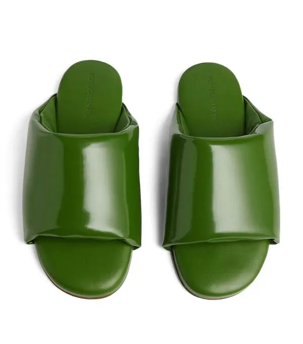 Bottega Veneta Cushioned Leather Slides