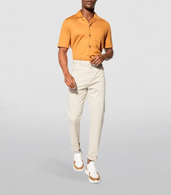 Isaia Slim Fit Jeans