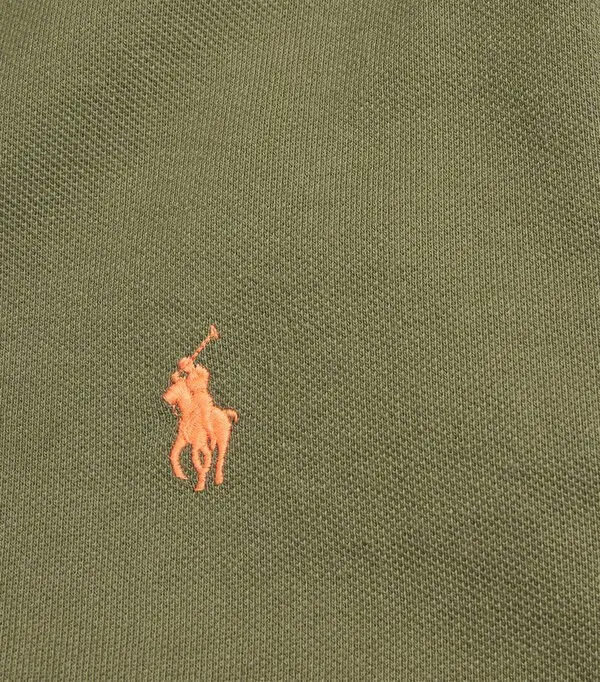 Polo Ralph Lauren Cotton Mesh Polo Pony Polo Shirt - Green