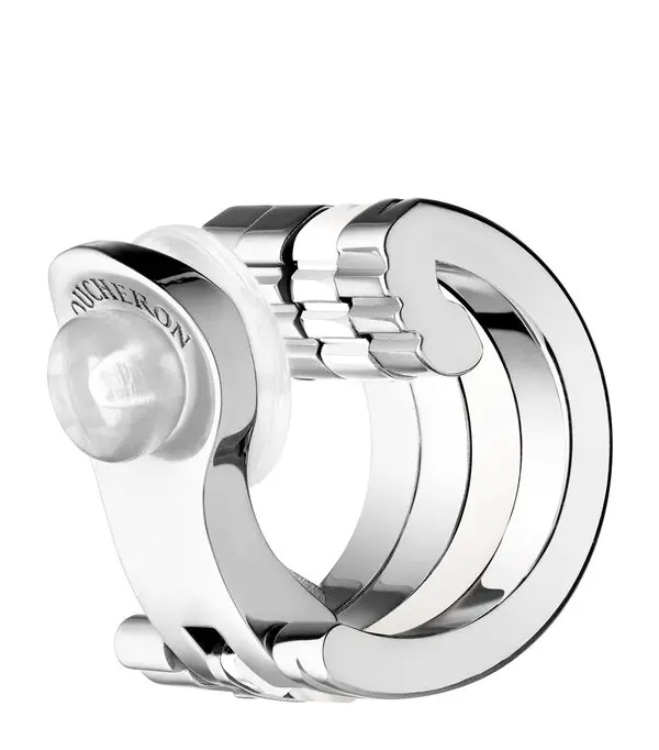 Boucheron Gold And Diamond Quatre Double Edition Single Clip Earring