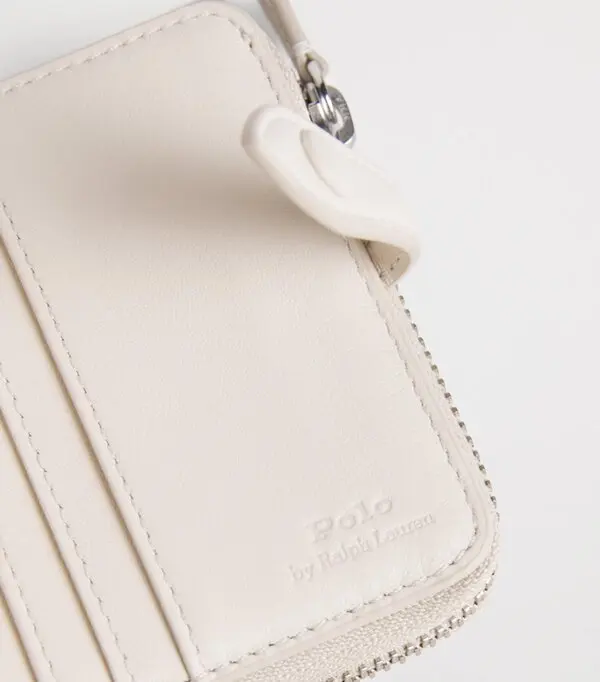 Polo Ralph Lauren Leather Polo Bear Wallet