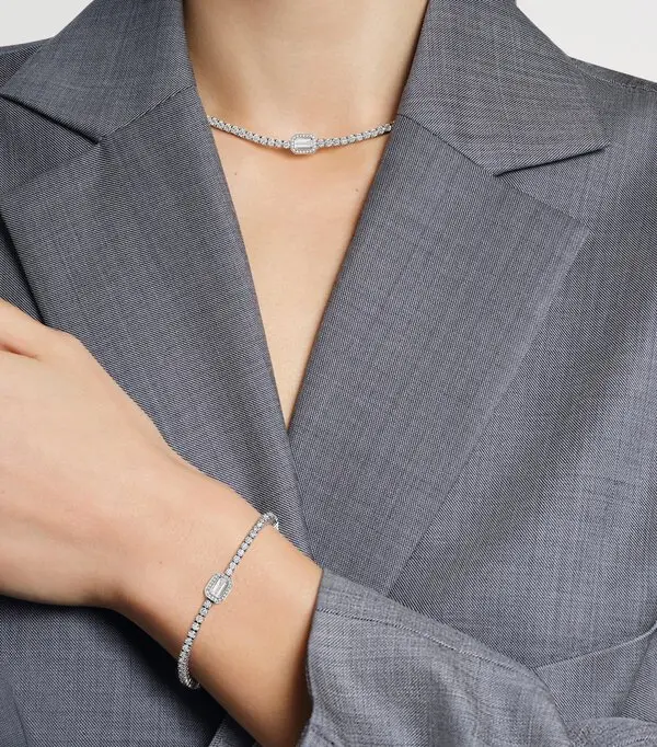Boucheron White Diamond Riviera Vendôme Bracelet
