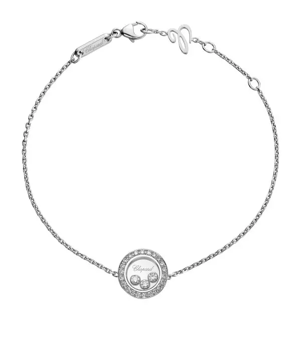Chopard Happy Diamonds Icons Pavé Bracelet - Gold