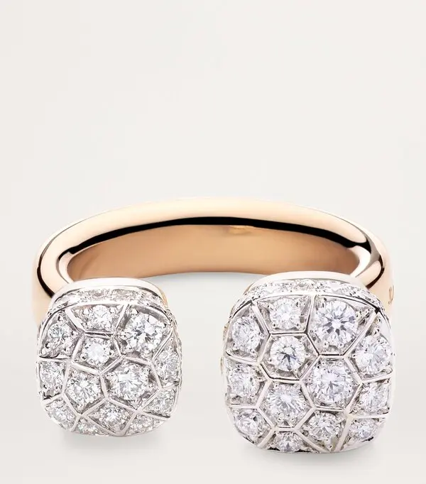 Pomellato Mixed Gold Nudo Ring
