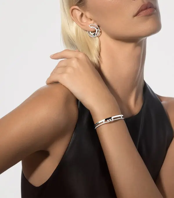 Messika Move Romane Bangle - Silver
