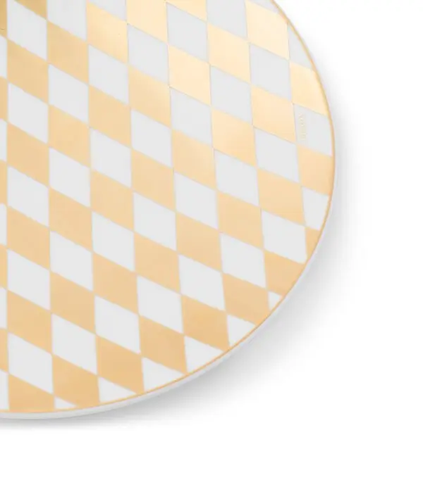 Prada Chequerboard Charger Plate