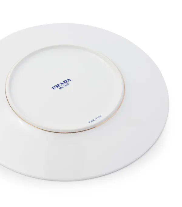 Prada Triangles Mini Charger Plate