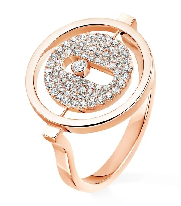 Messika Lucky Move Diamond Ring - Rose Gold