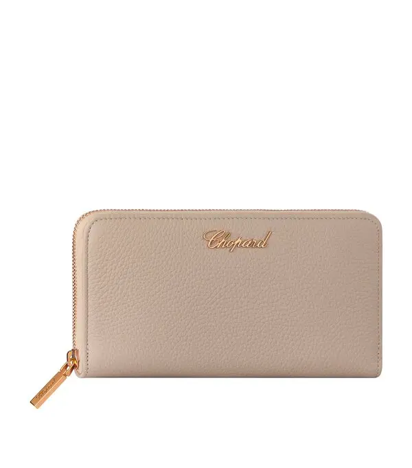 Chopard Leather Classic Zip-around Wallet