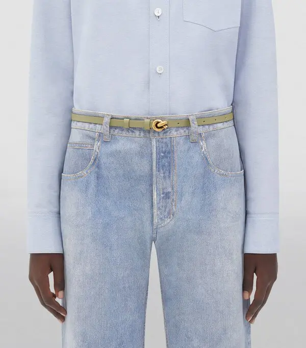 Bottega Veneta Knot Detail Belt