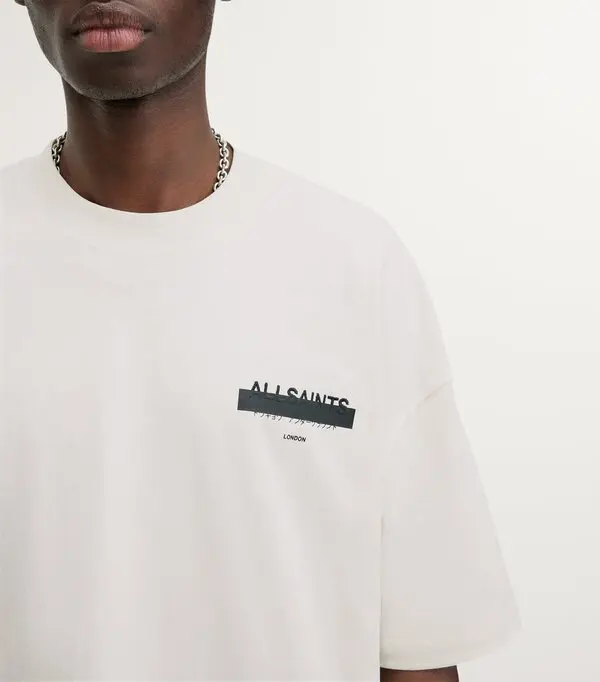 ALLSAINTS Organic Cotton Redact T-shirt