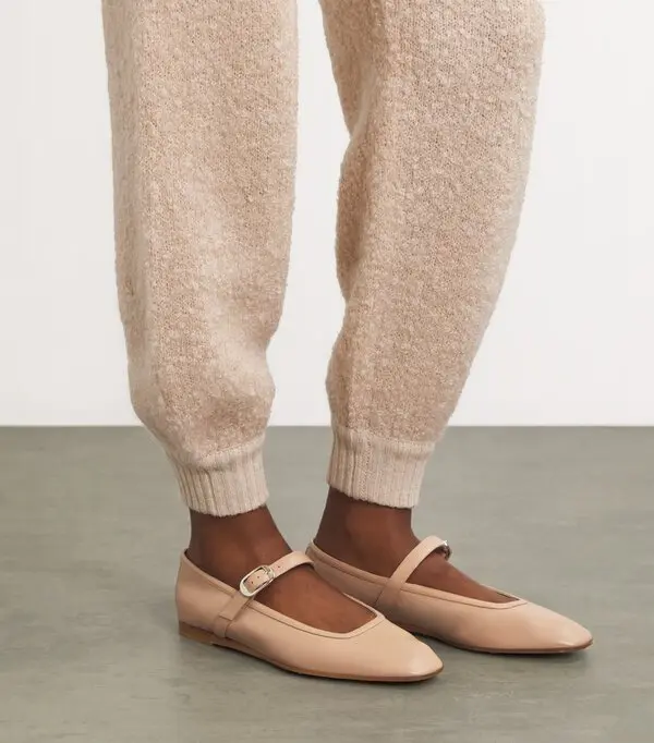 Le Monde Beryl Leather Mary Jane Ballet Flats