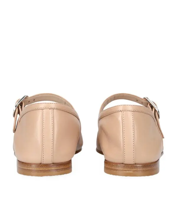 Le Monde Beryl Leather Mary Jane Ballet Flats