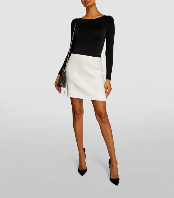 Falke Long-sleeved Bodysuit - Black