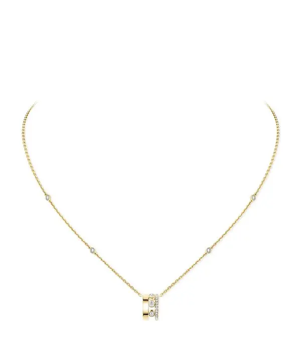 Messika Move Romane Diamond Necklace - Gold