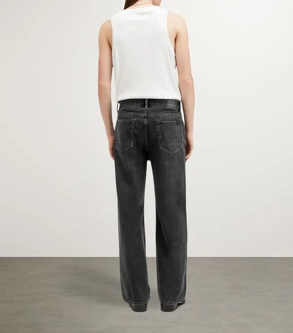 ALLSAINTS Lenny Flare Jeans - Black
