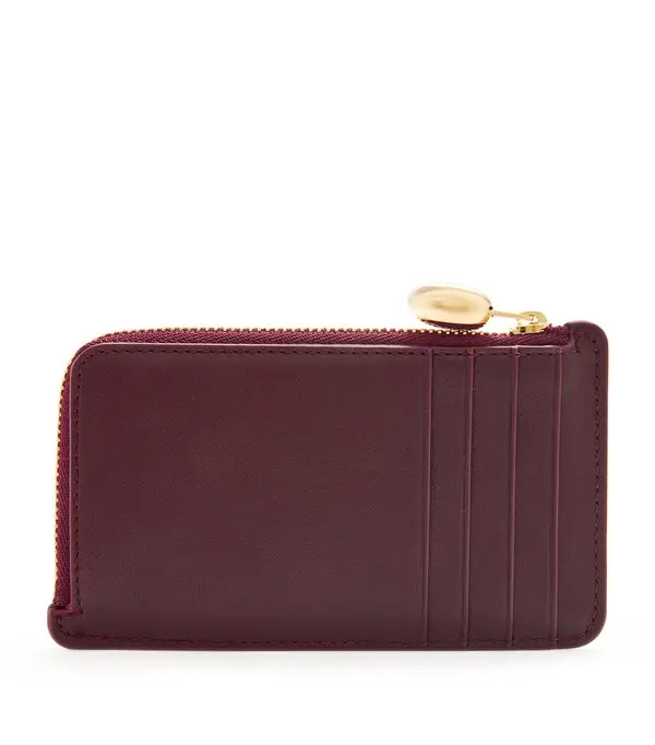 Loewe Leather Pebble Card Holder