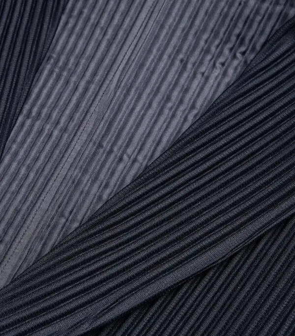 Issey Miyake Pleated Basics Blazer - Navy