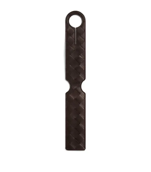 Bottega Veneta Luggage Tag - Brown