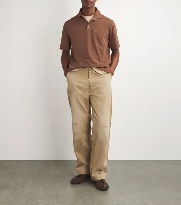 Polo Ralph Lauren Cotton-linen Polo Shirt