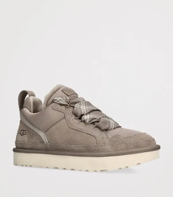 UGG Lowmel Suede Sneakers - Grey