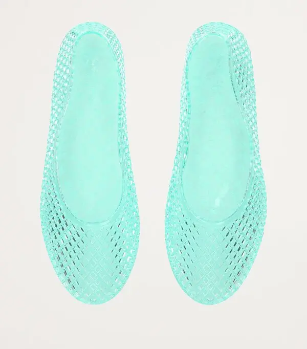 ANCIENT GREEK SANDALS Iro Ballet Flats - Blue