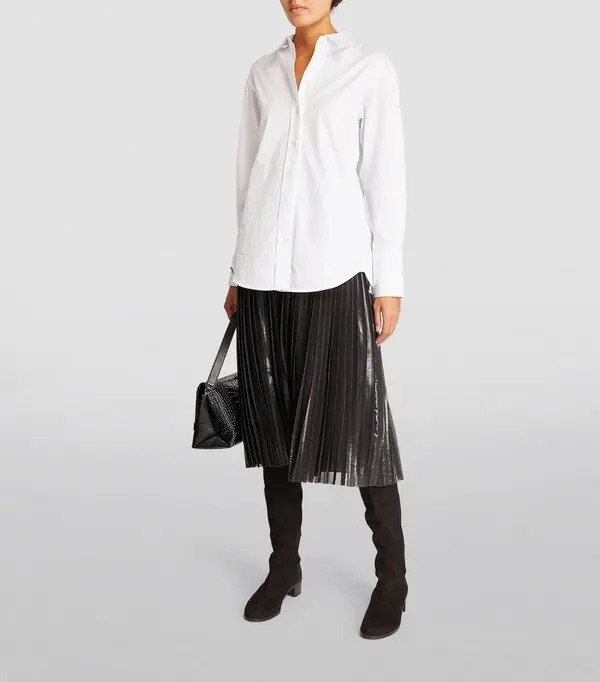 STUART WEITZMAN Suede Over-the-knee Boots - Black