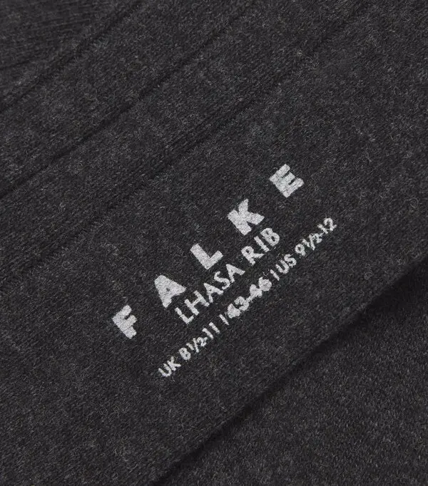 Falke Wool-cashmere Blend Lhasa Ribbed Socks