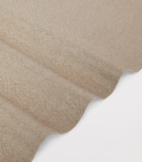 Max Mara Cashmere Square Scarf - Beige