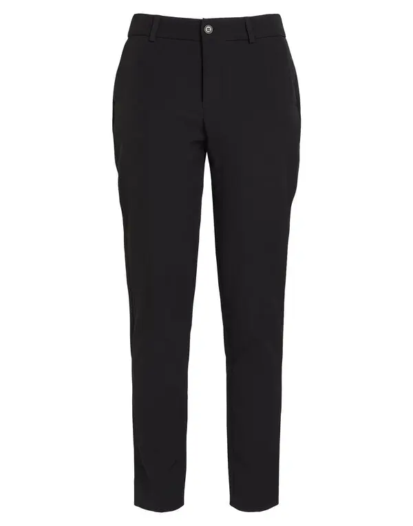 LIU •JO Crepe Skinny Pants - Black